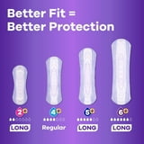 Always Discreet plus Incontinence Liners for Women, Very Light Long ...