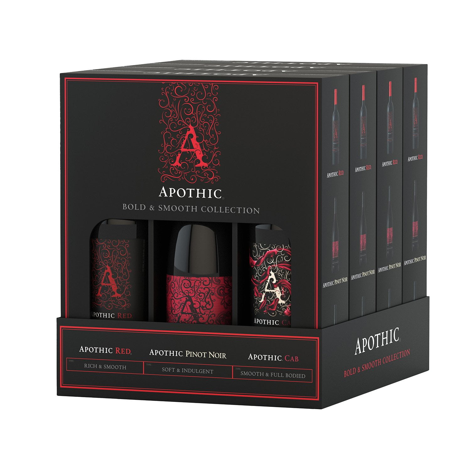 Apothic Red Wine Gift Pack (750 ml bottle, 3 pk.) - Samsclub.com