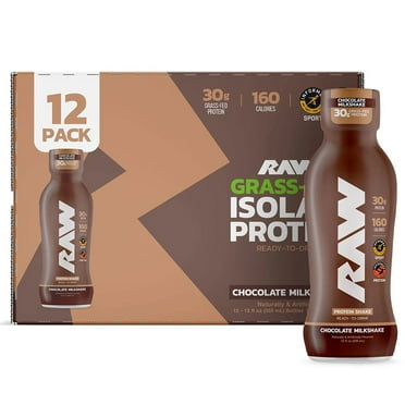 RAW Nutrition 30g Protein Shake, Chocolate, 11 fl. oz., 12 pk ...