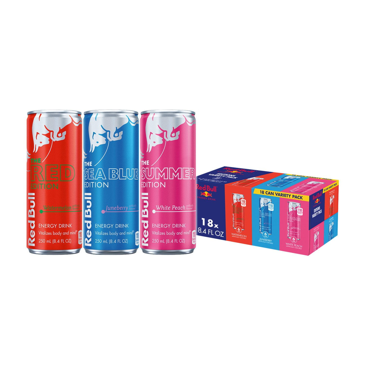 Red Bull Editions Variety Pack 8.4 fl. oz., 18 pk. - Samsclub.com