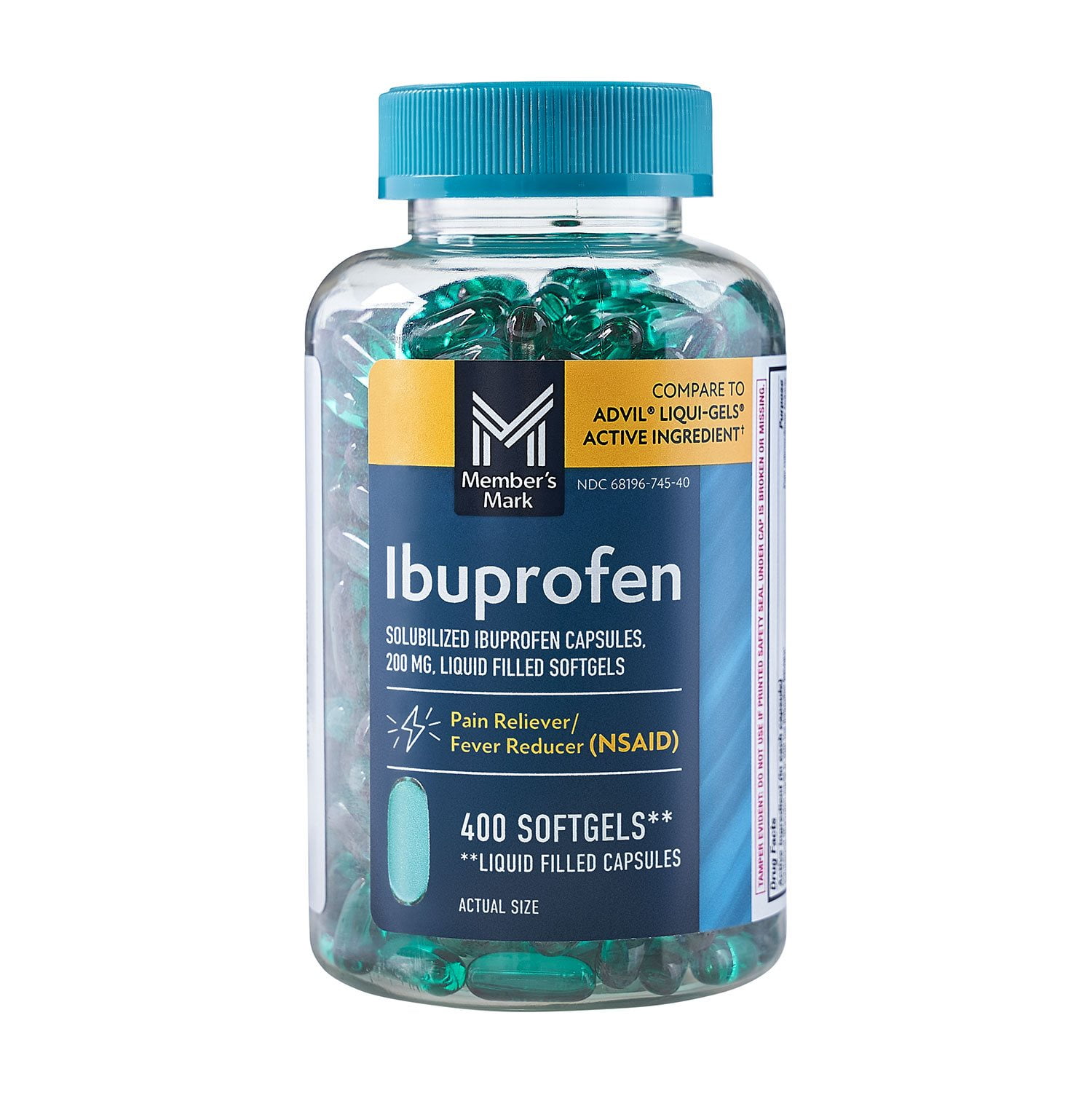 Member's Mark Ibuprofen Softgels, 200 mg, 400 ct. - Samsclub.com