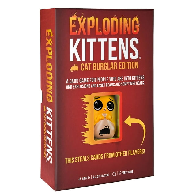 Exploding Kittens® Cat Burglar Edition Card Game - Samsclub.com