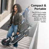 Segway E3 Pro SE Electric Scooter, 20 MPH with Lock & Phone Mount ...