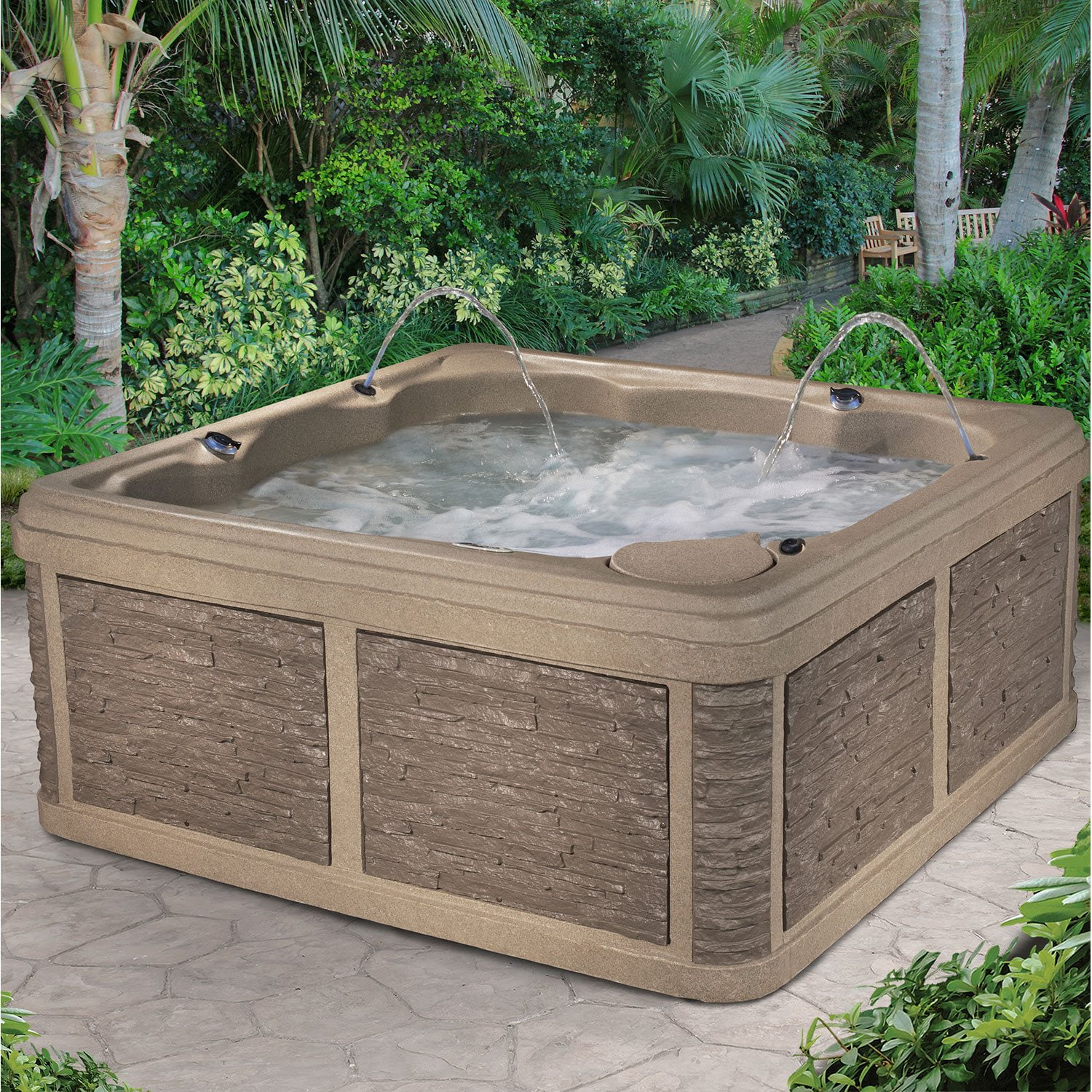 Everlast Spas Resort LX 6-Person 29-Jet 68-Port Resin Spa - Samsclub.com