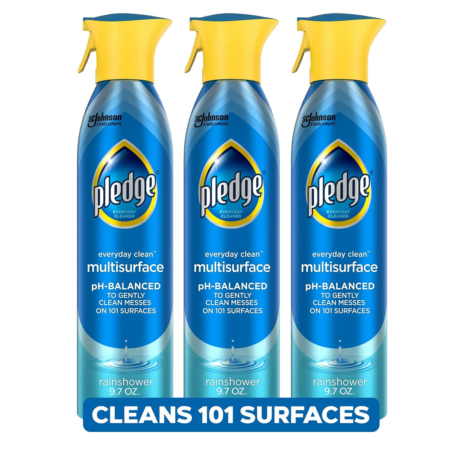 Pledge Multisurface Cleaner, Rainshower, 3 ct., 29 oz. - Samsclub.com