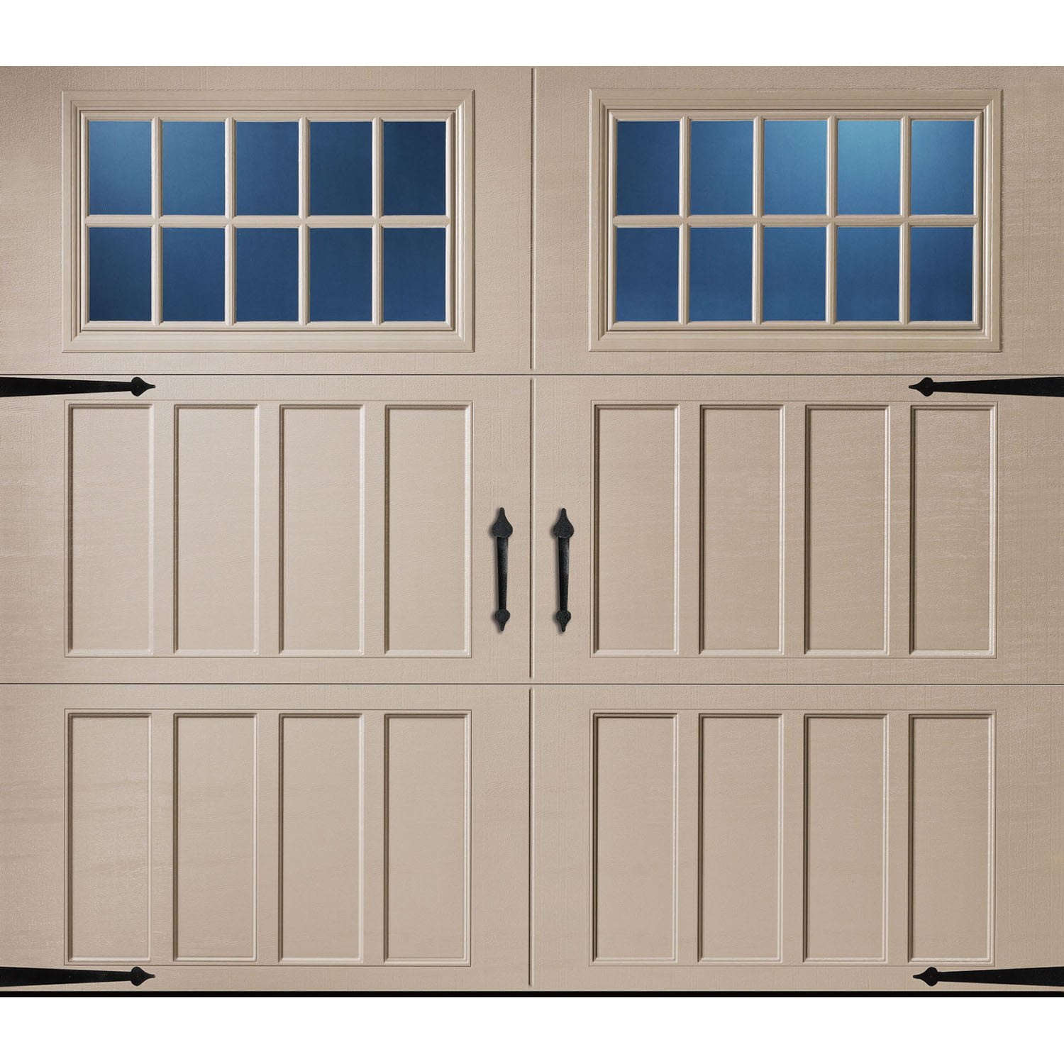 Amarr Classica 1000 Sandtone Carriage House Garage Door (Multiple ...