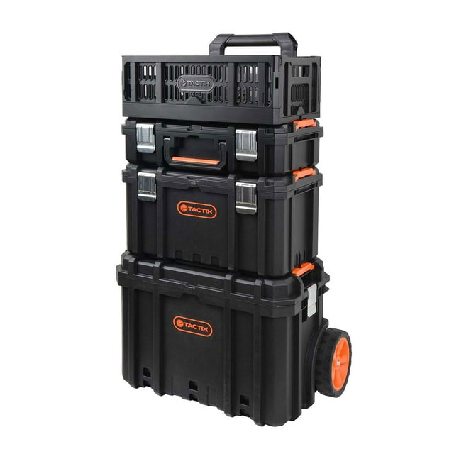 TACTIX 4-in-1 Rolling Tool Box System - Samsclub.com