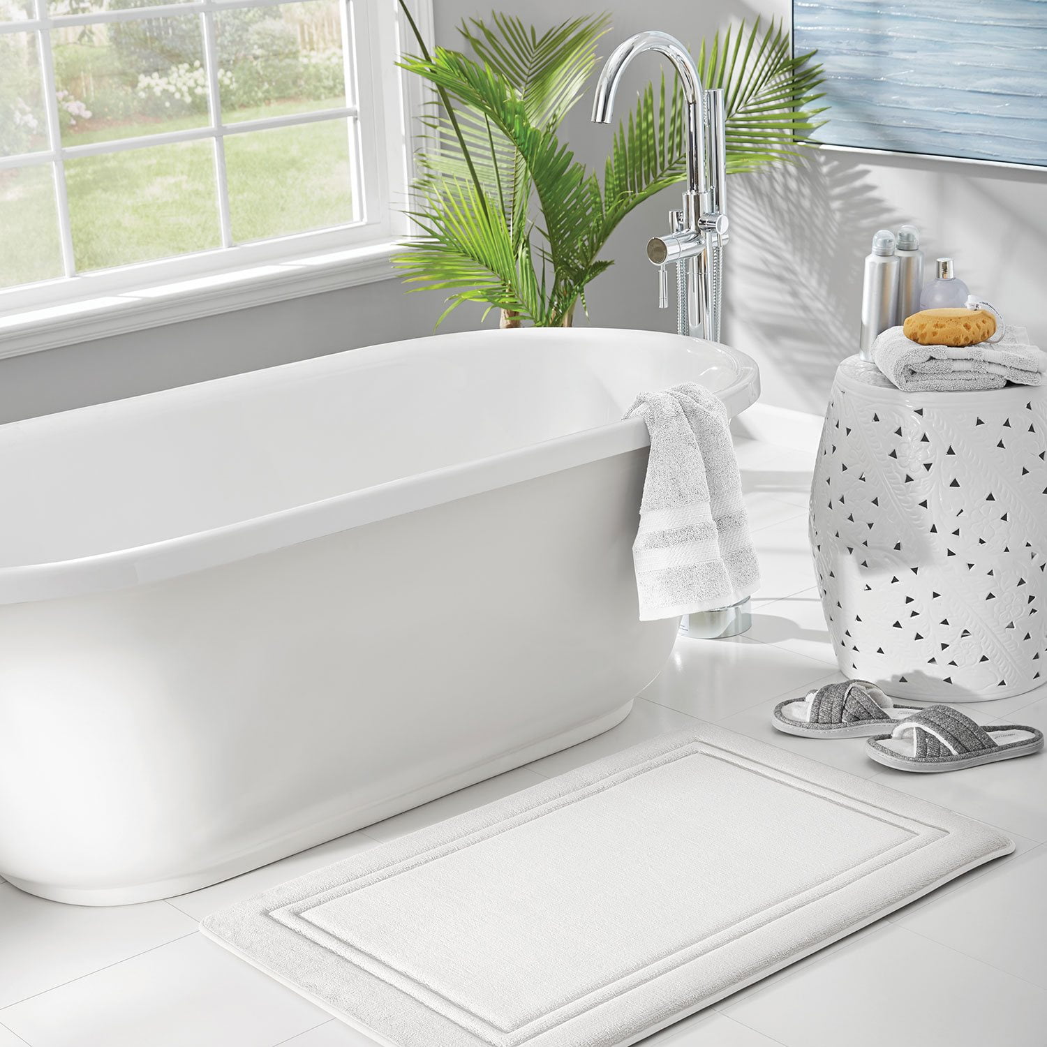 Member's Mark Quick-Dry Memory Foam Bath Mat, 24" x 36" - Samsclub.com