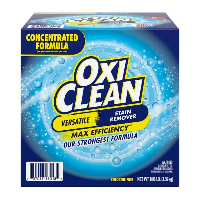 OxiClean Concentrated Max Efficiency Versatile Stain Remover Powder 8. ...
