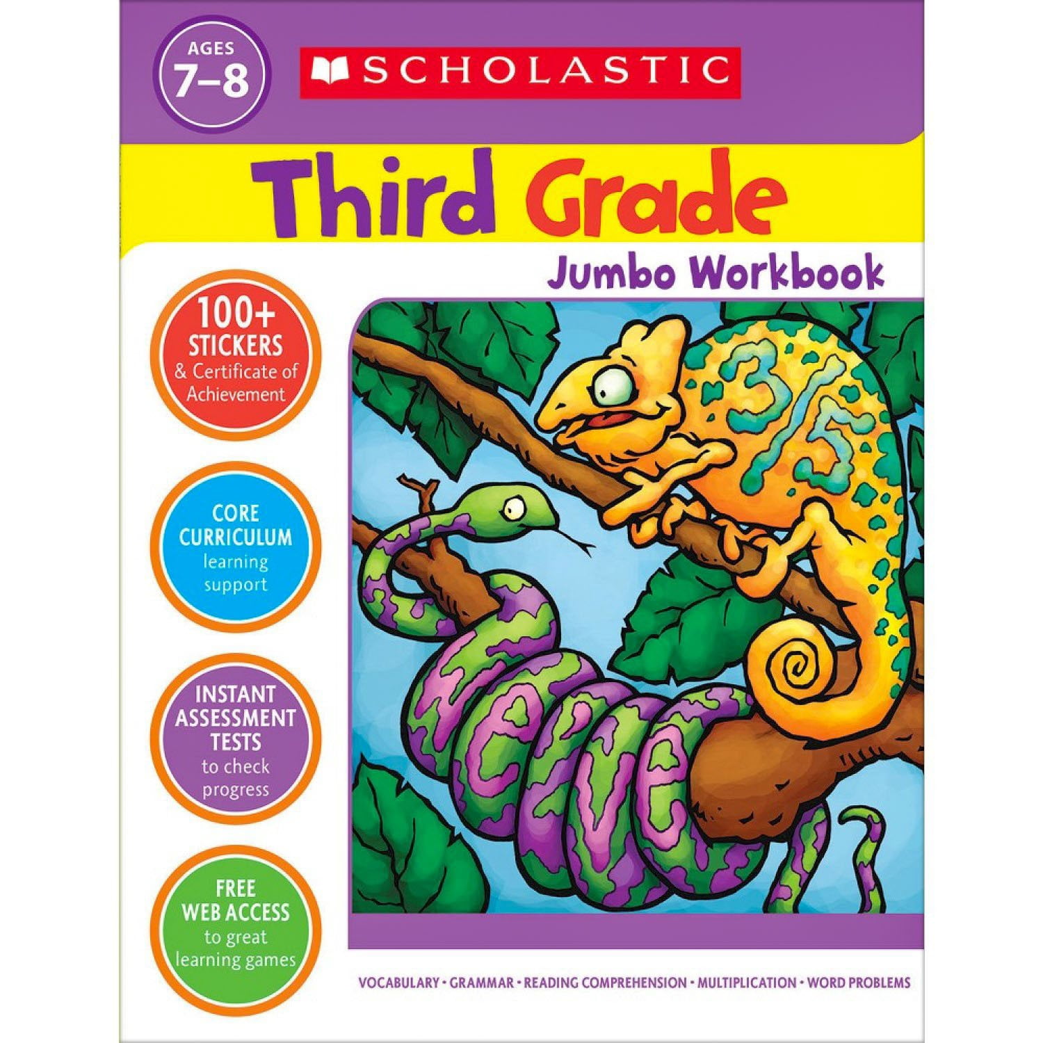 Scholastic Third Grade Jumbo Workbook - Samsclub.com