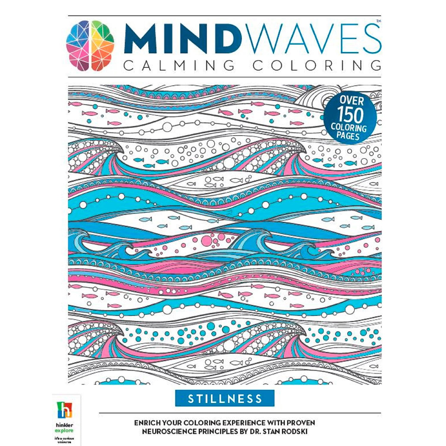 Mindwaves Calming Coloring Stillness, Paperback - Samsclub.com