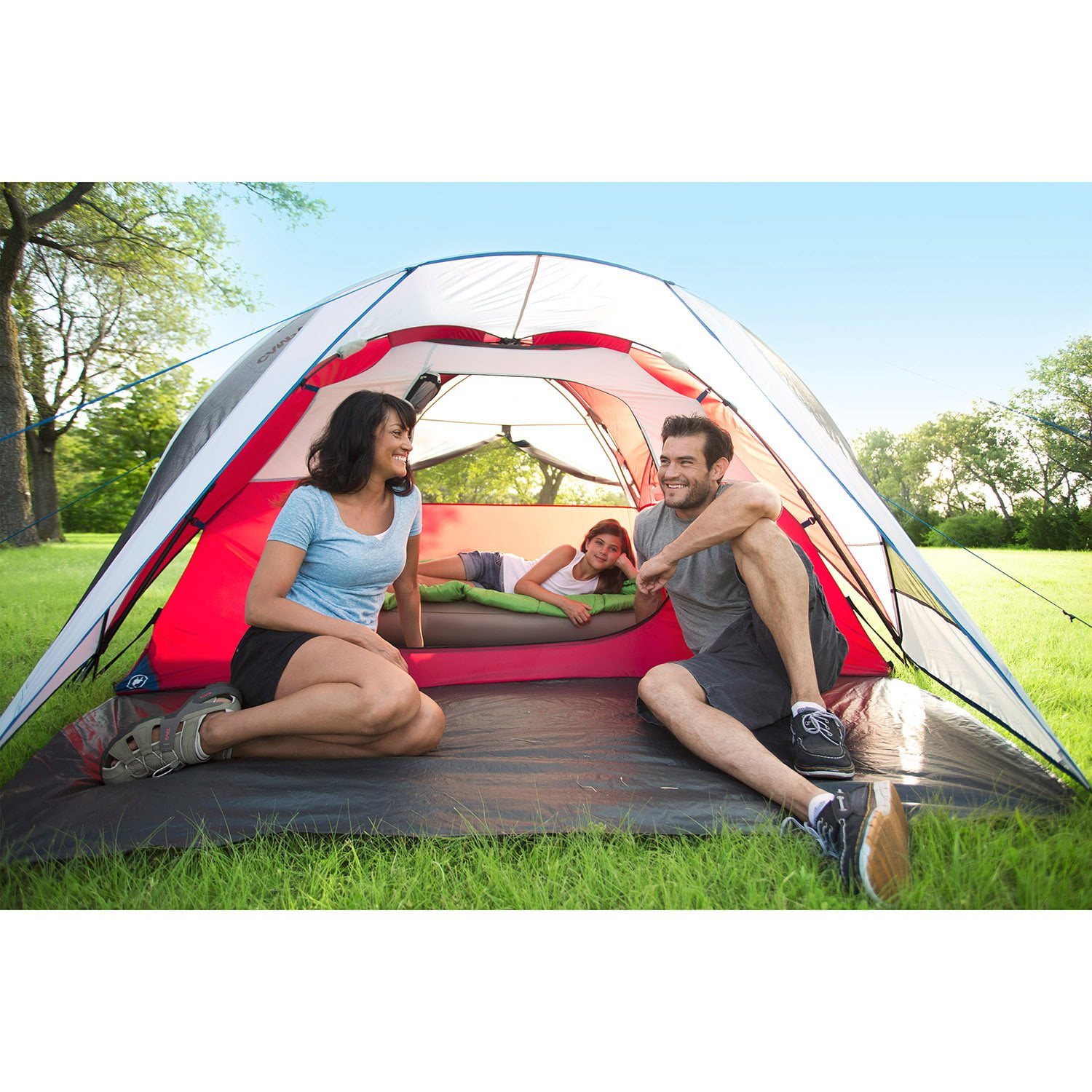 Campvalley 4 Person Instant Dome Tent 30 Sec Setup並行輸入品 送料無料