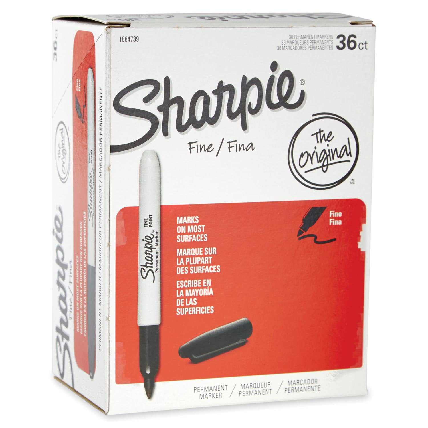 Sharpie Permanent Marker, Fine Point, Select Color - 36/Pack - Samsclub.com