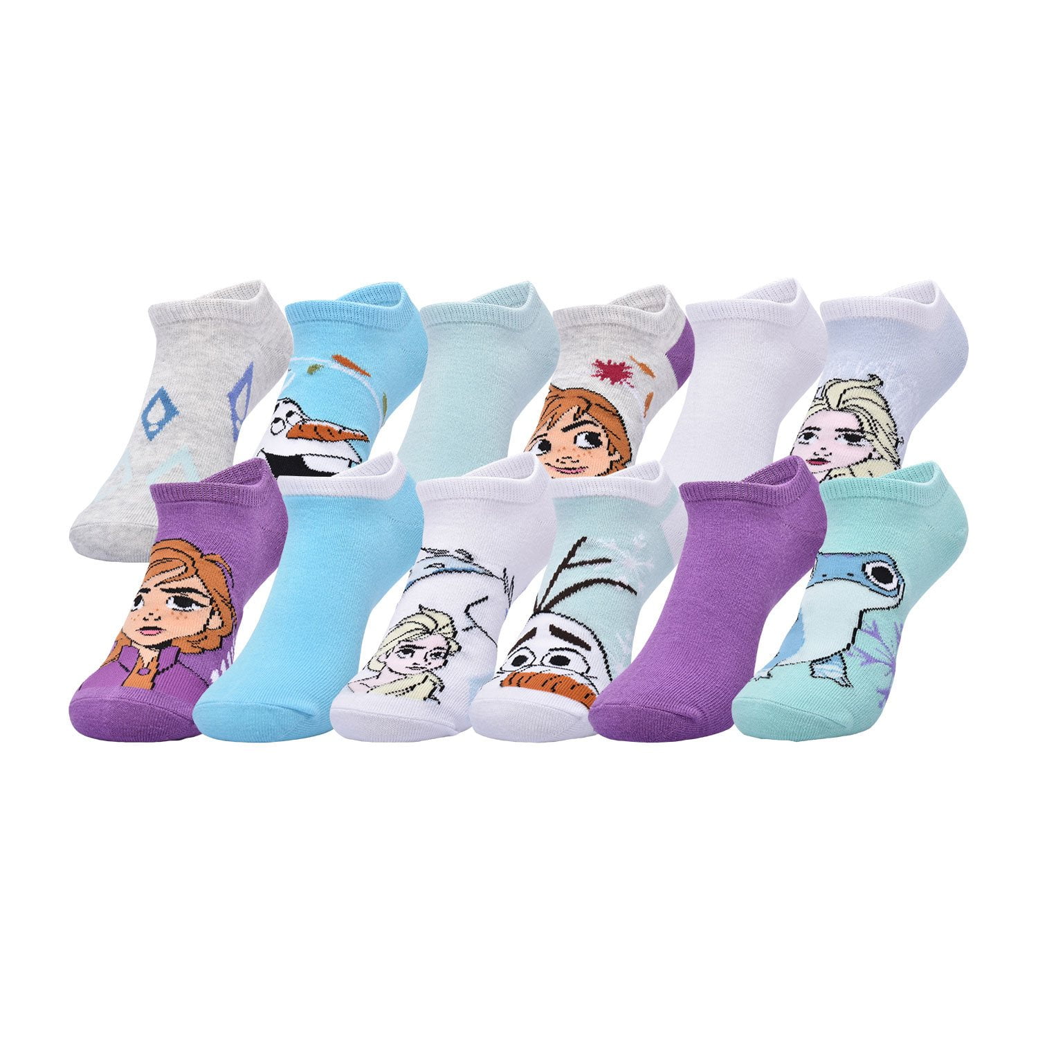 Character Girls 12-Pack No-Show Sock - Samsclub.com