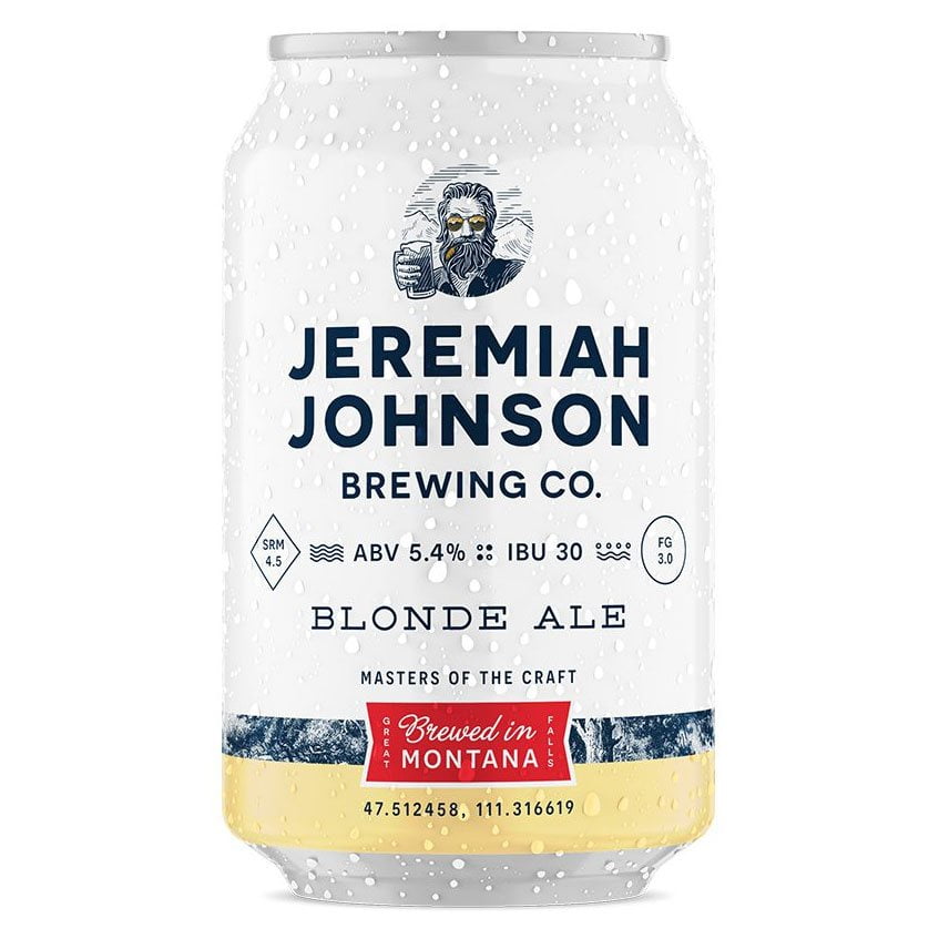 Jeremiah Johnson Brewing Co. Blonde Ale Beer, 12 fl. oz. can, 6 pk ...