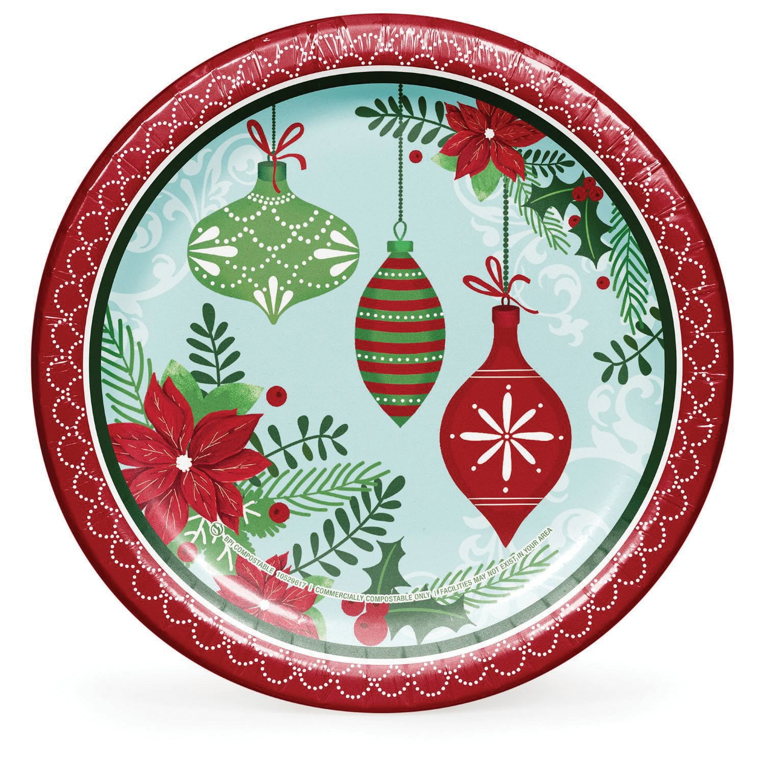 Member's Mark Joy and Peace Holiday Paper Plates, 10", 85 ct ...