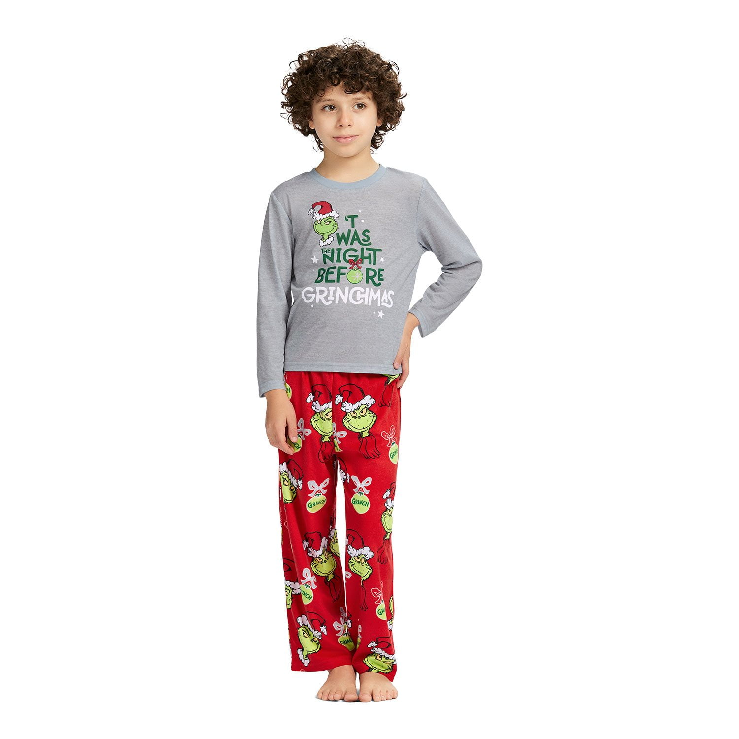 Grinch Family Sleep Kids 2-Piece Pajama Set - Samsclub.com