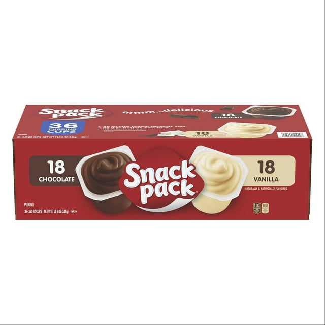 Snack Pack Pudding Variety Pack, 3.25 oz., 36 pk. - Samsclub.com