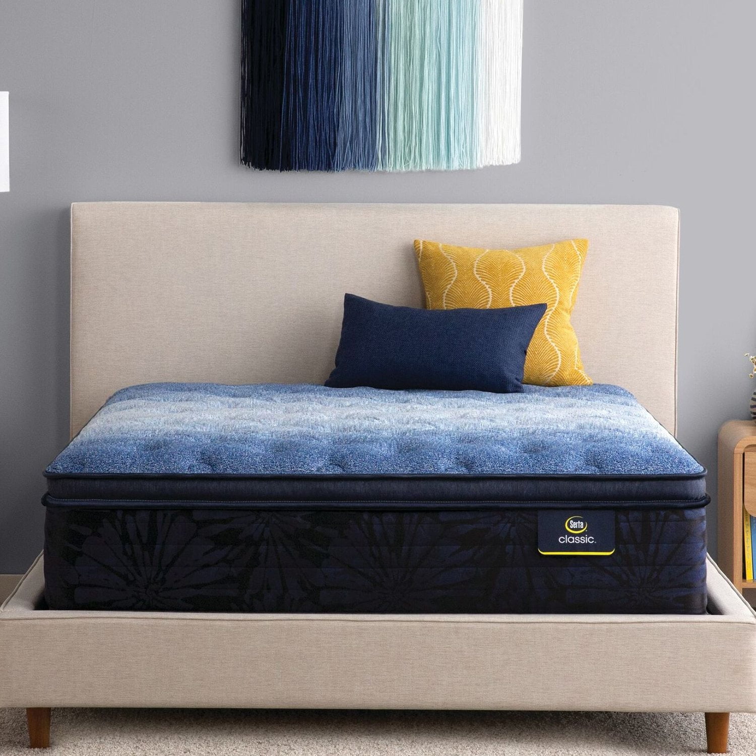 Serta Classic Plus Heather Ridge Pillow Top Mattress (Available in Medium and Plush) - Samsclub.com