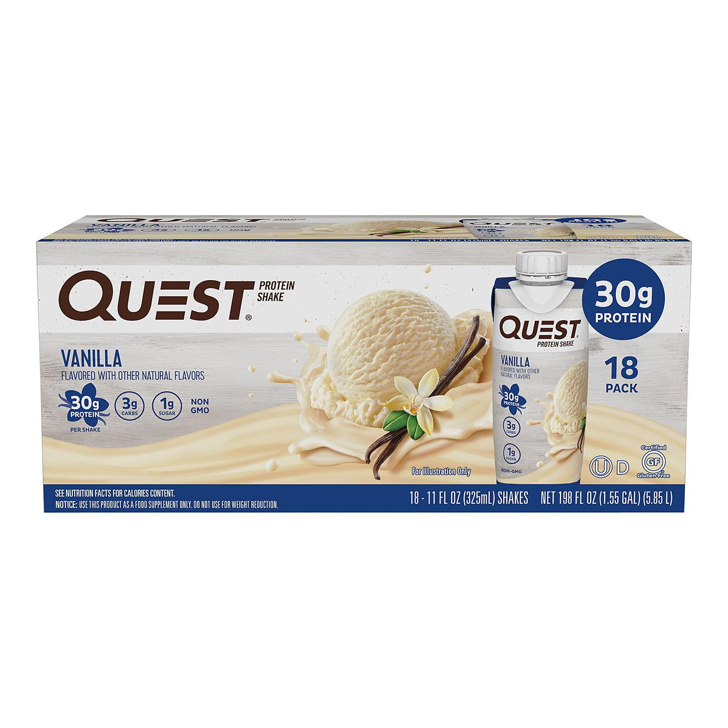 QUEST VANILLA RTD 18 RTDS - Samsclub.com